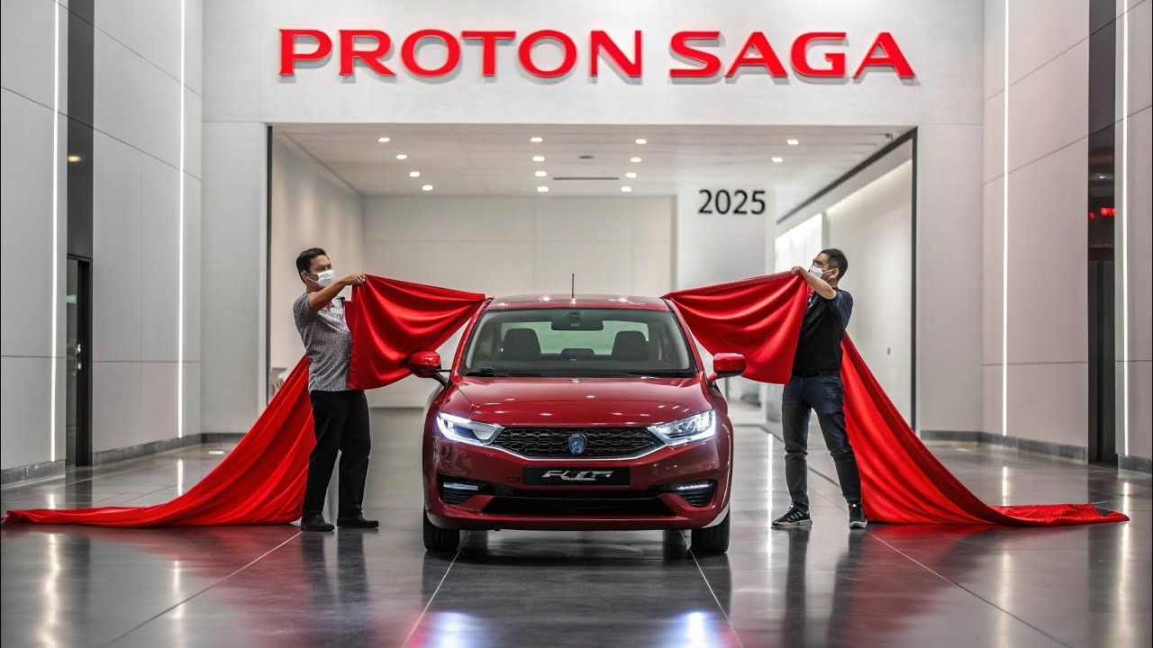 Proton Saga 2025 tampil dengan wajah lebih segar dan moden - YouTube