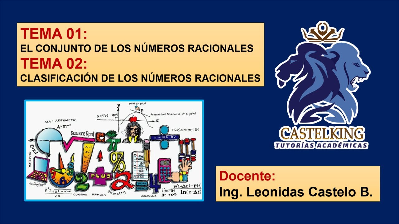 El Conjunto de los Números Racionales y su Clasificación - YouTube