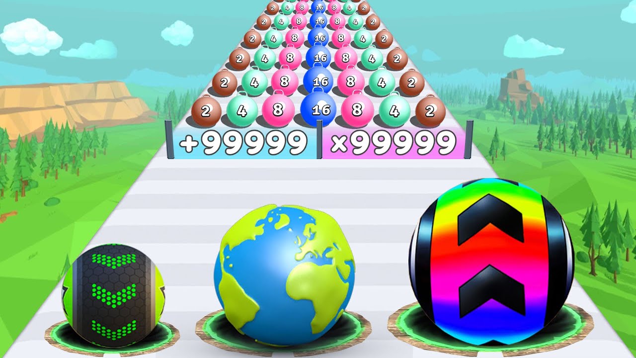 All Rolling Ball Max Speedrun VS Top Tiktok Gameplay iOS,Android ...