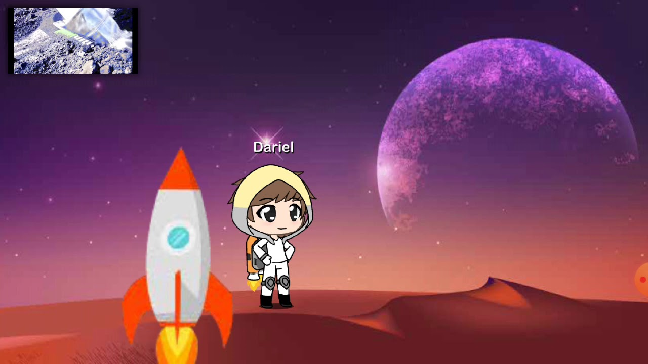 Diki duki dariel gacha Life Daniel va a la luna y encuentra el botón de ...