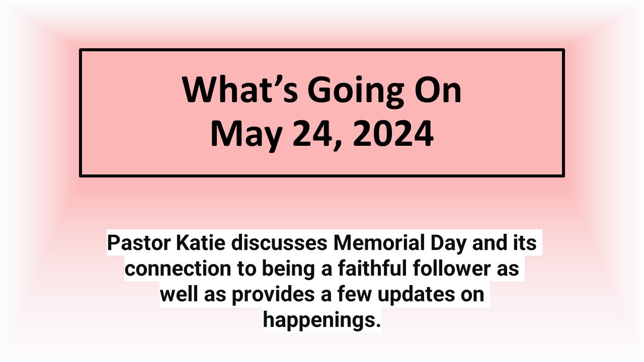 May 24, 2024 - What's Going On, Season 4 - YouTube