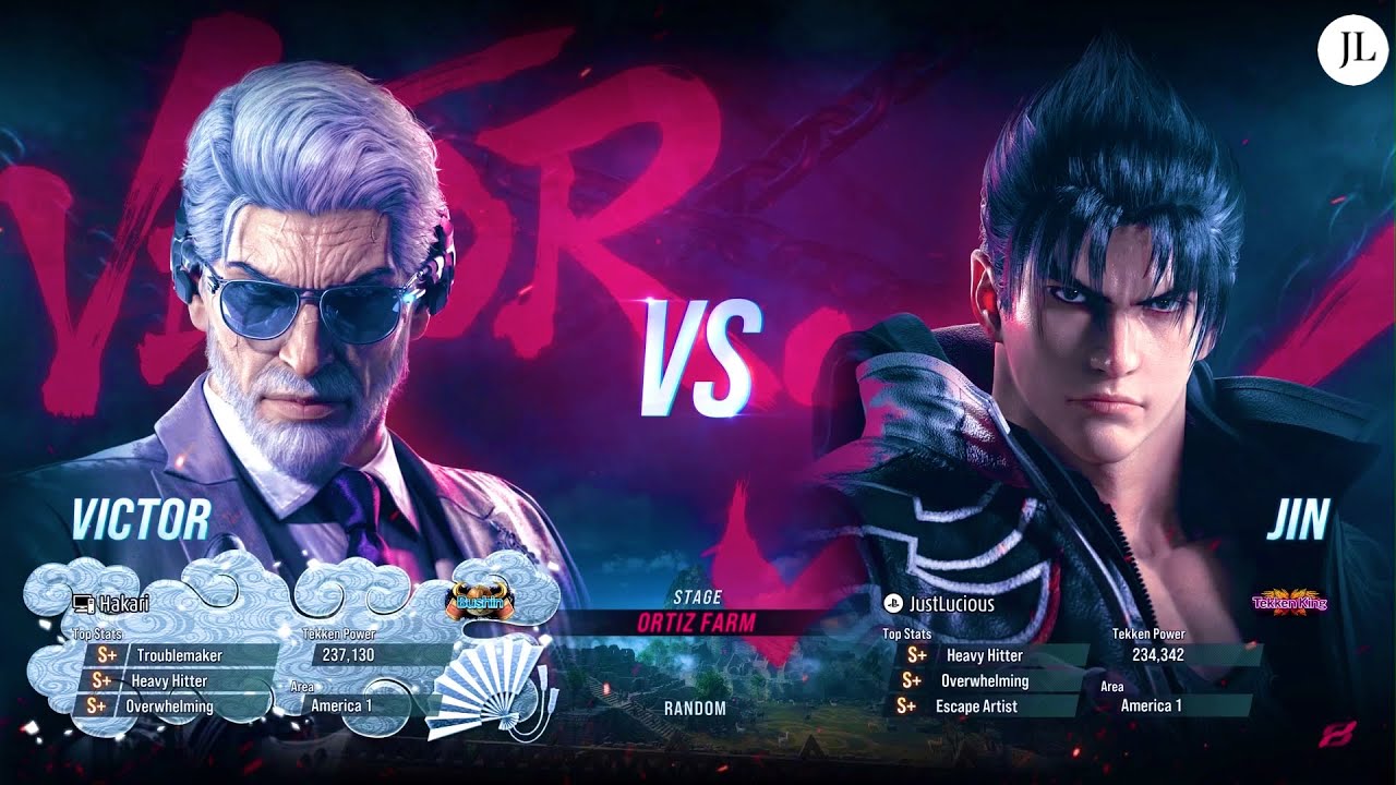 TEKKEN 8 - Victor vs Jin (FT2) (Ranked Match) - YouTube
