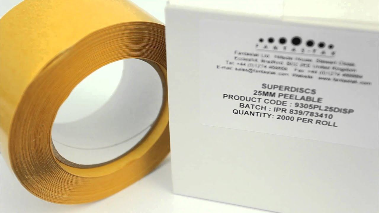 SuperDiscs Clear Seals by Fantastak - YouTube
