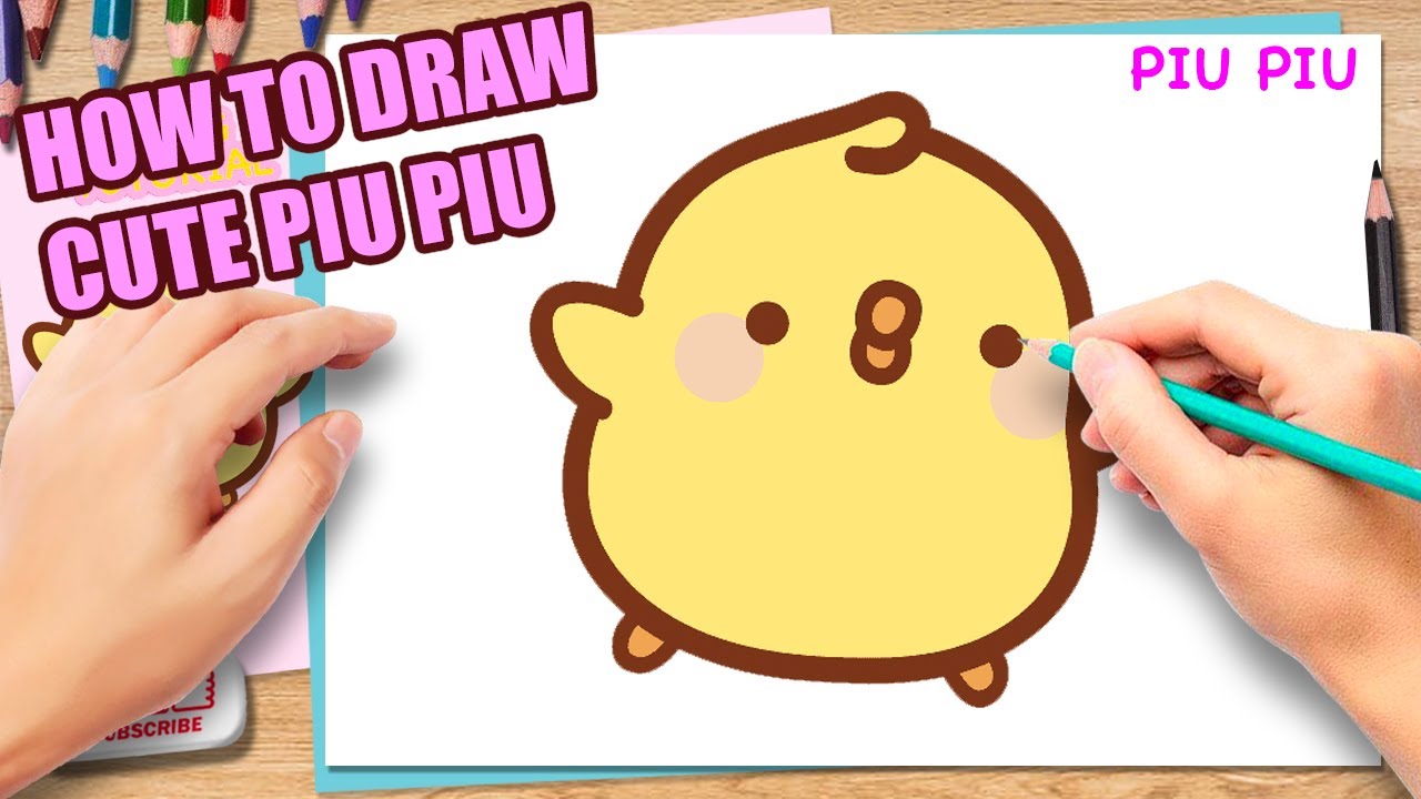 SUPER EASY | How to Draw Piu Piu - YouTube