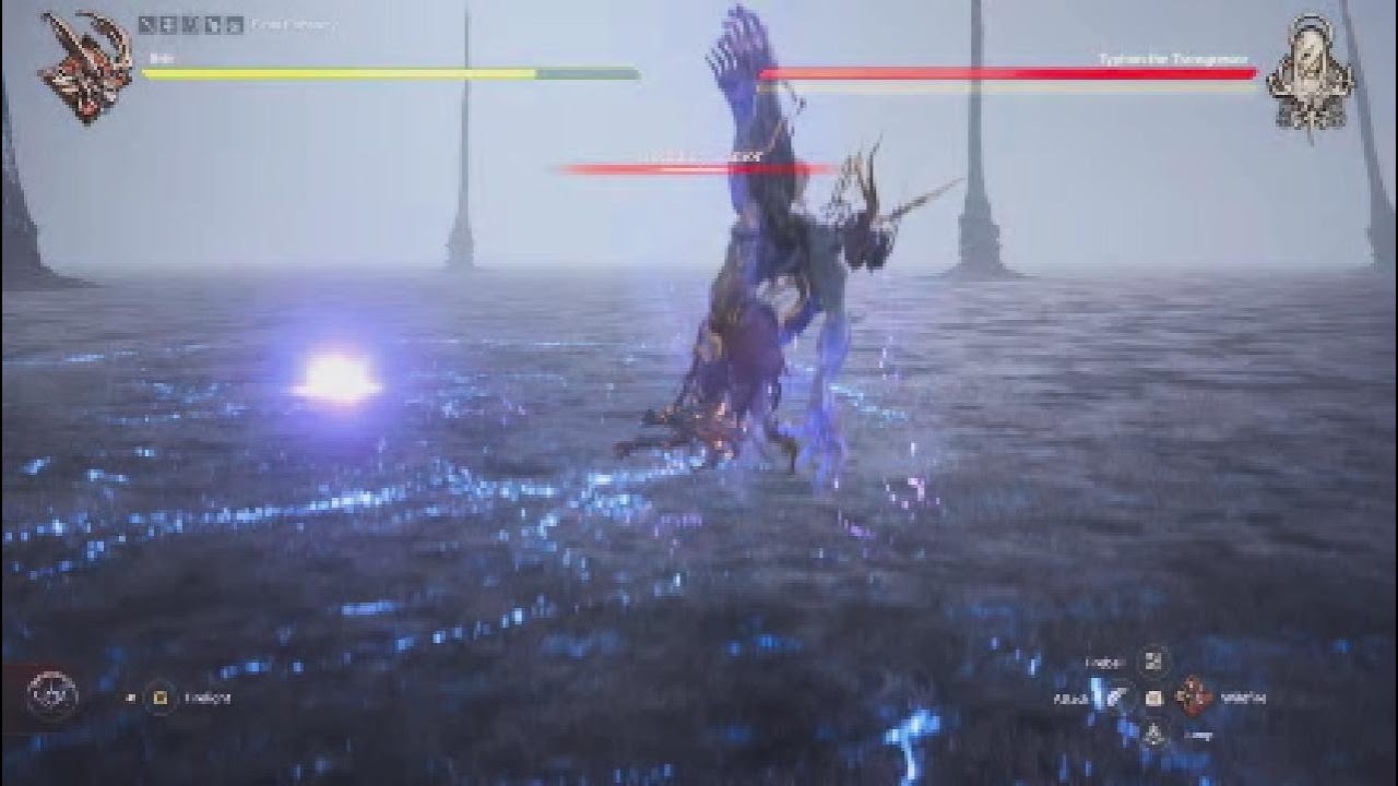 FF16 (FF Mode) - Clive/Ifrit vs Typhon - YouTube