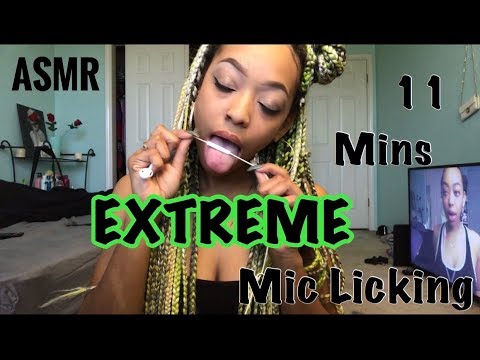 11 MINS OF EXTREME MIC LICKING/LIP SMACKING 🤯👅 | NO TALKING 🙅🏽‍♀️| DON ...