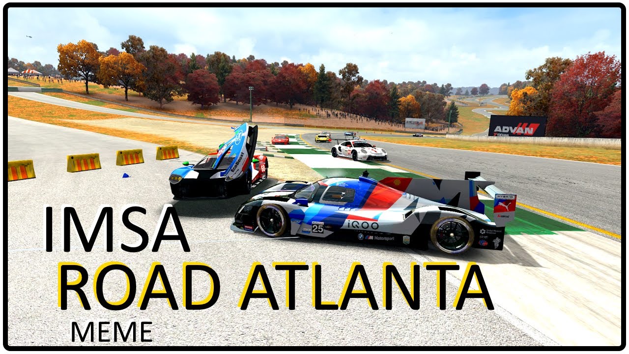 IMSA Road Atlanta GP Meme - YouTube