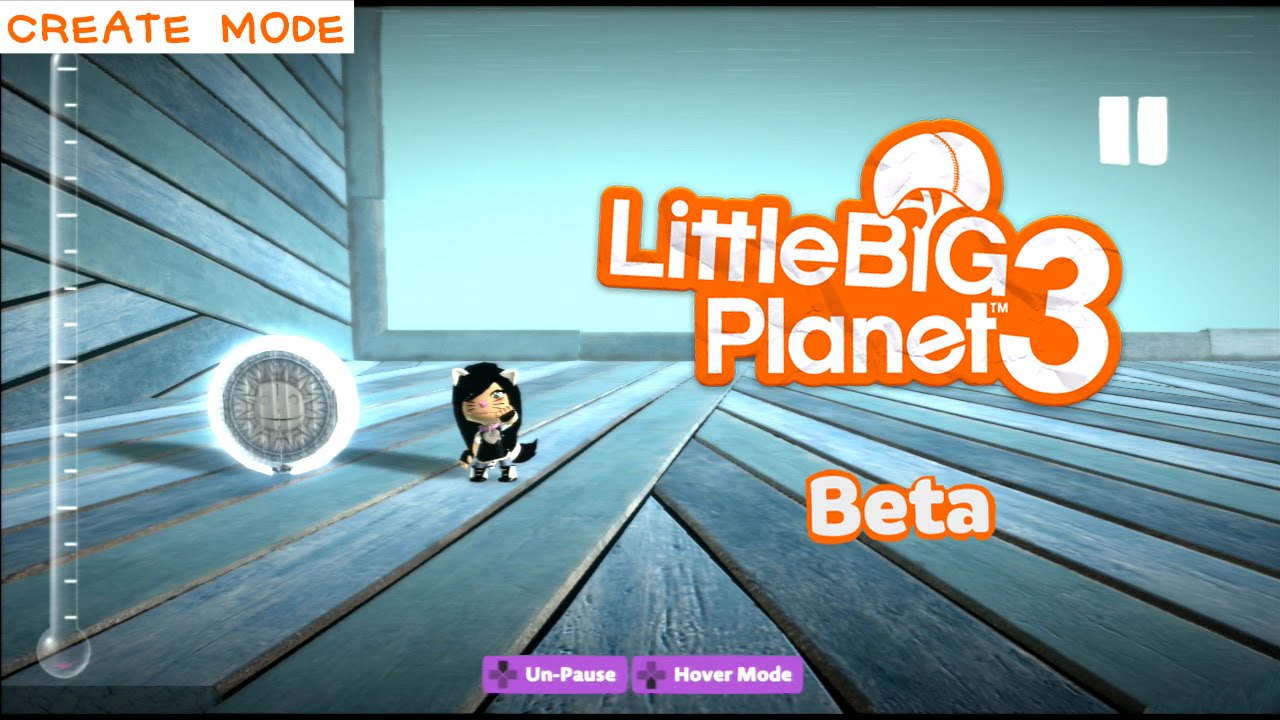 LittleBigPlanet 3 Beta - Create Mode - Part 1 - YouTube