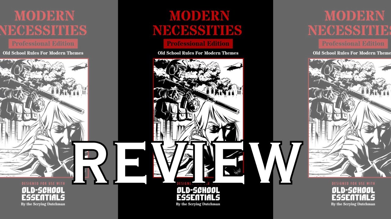 Modern Necessities: Professional Edition Review Old-School Essentials ...