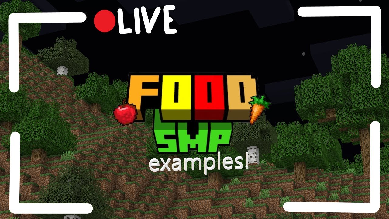 🍎 Food SMP Datapack Examples!🍎 #infusesmp #blisssmp - YouTube