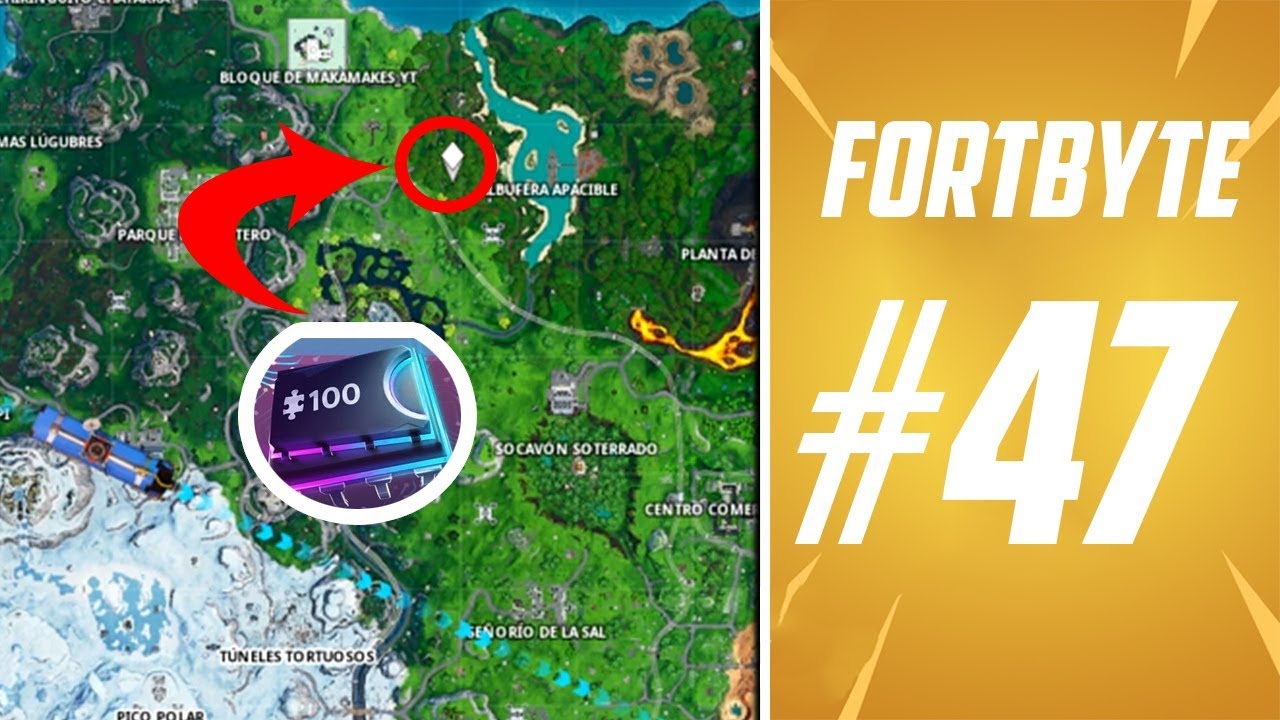 Como encontrar Fortbyte #47 - YouTube