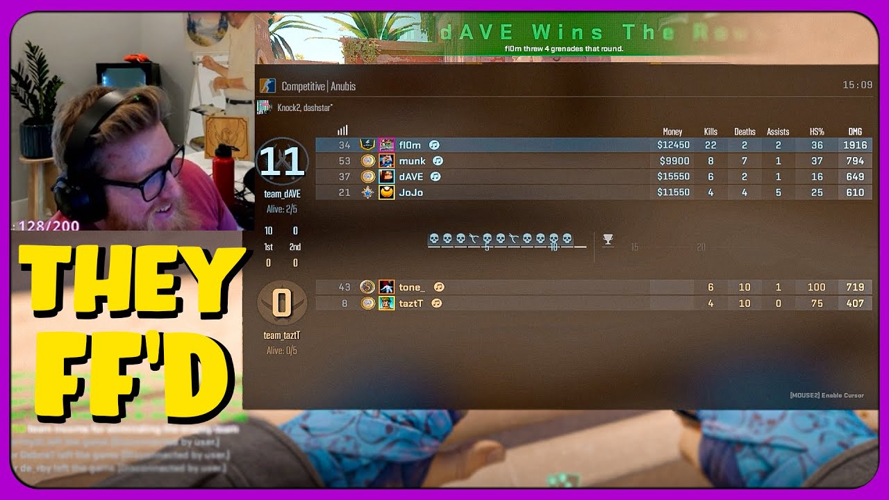 fl0m Makes FACEIT Players FORFEIT in CS2 - YouTube