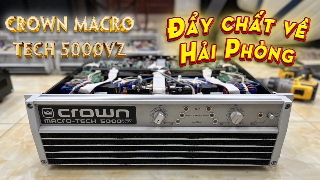 Crown Macro Tech 5000Vz Về Hải Phòng Chào Đón Năm Mới 2023 || Hoàng Nam ...