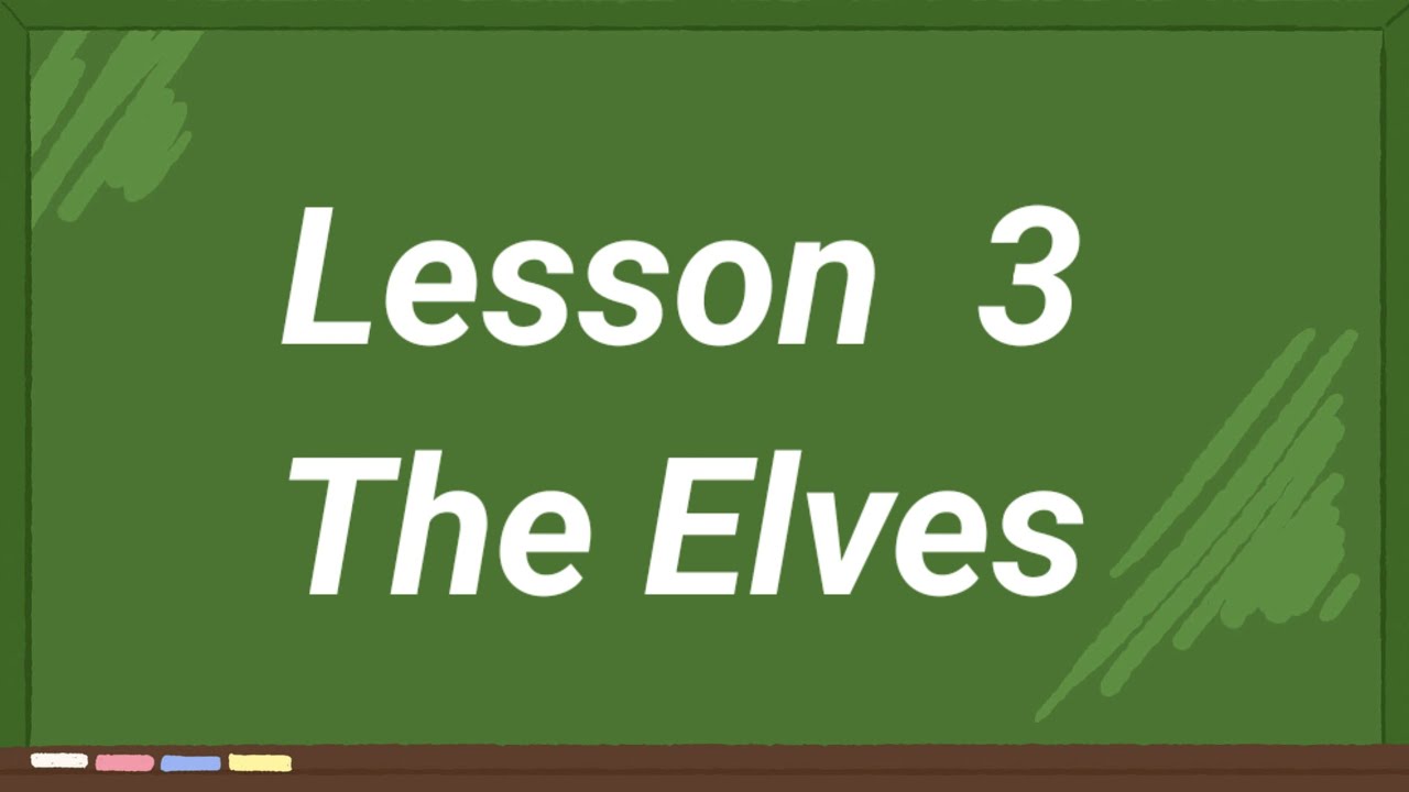 English lesson 3 The Elves || Question-answer || Class 5th || @English ...
