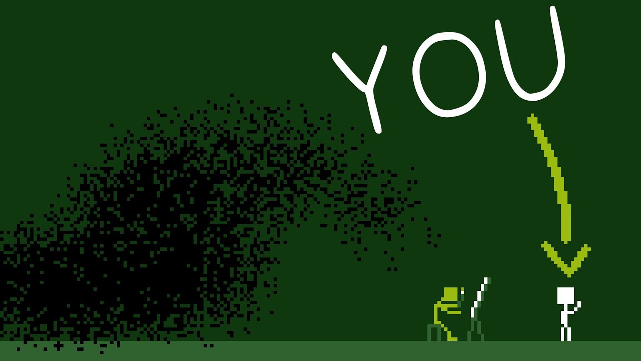 I draw YOU while fighting thousands of insects! - YouTube