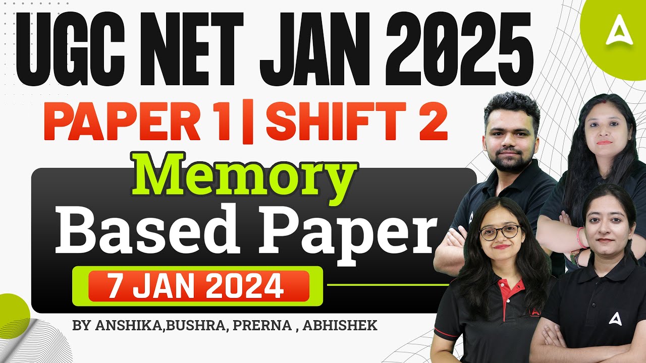 UGC NET Paper 1 Exam Analysis 2025 | UGC NET Memory Based Paper 2025 ...