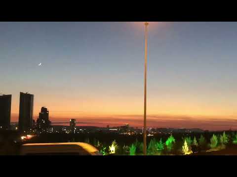 Amazing sunset view in Ankara, Turkey 2022. #shorts #youtubeshorts #ankara  #turkey #sunset