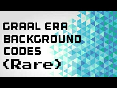 Graal Online Era | Rare BackGround Codes - Koi Graal - YouTube