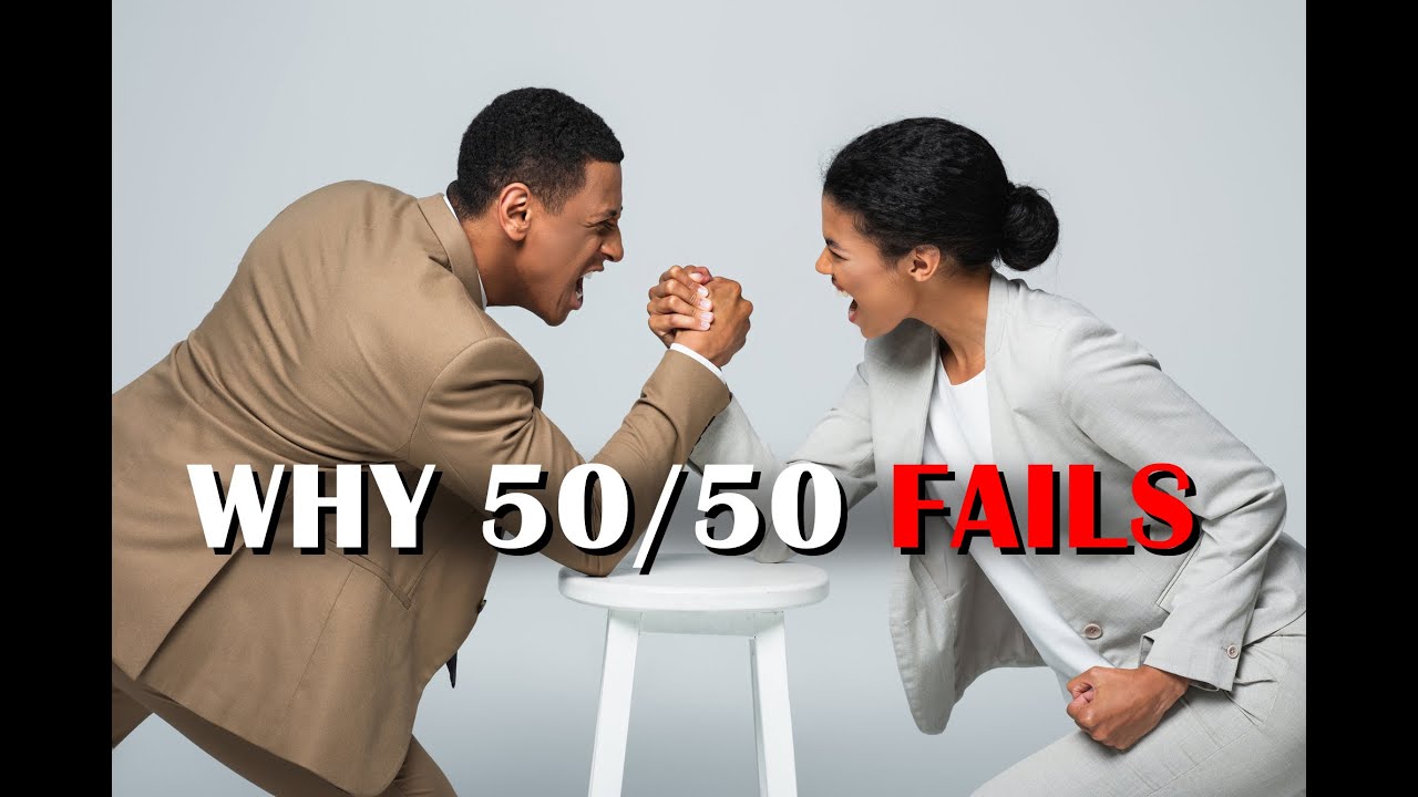 The 50/50 Relationship Lie - Why They Can't Work - YouTube