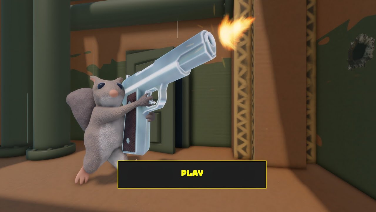 SQUIRREL WITH A GUN (OBBY) ROBLOX - YouTube