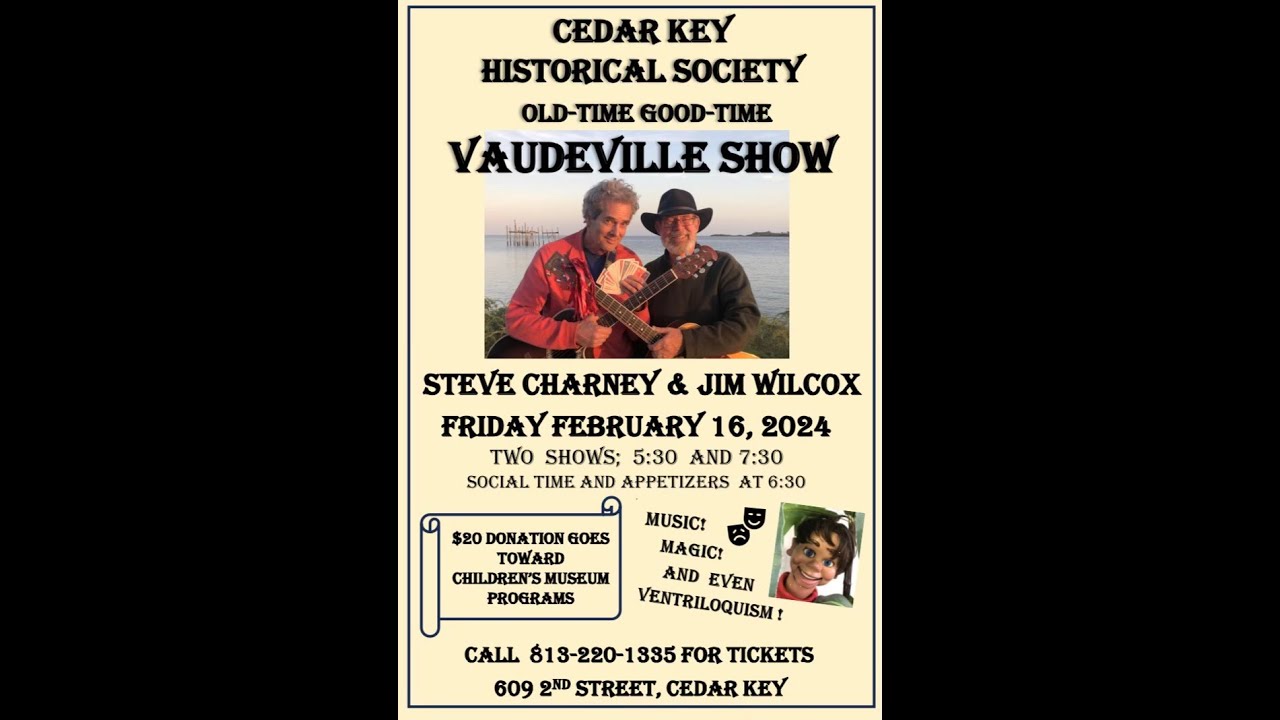 Old Time Vaudeville Show starring Steve Charney and Jim Wilcox - YouTube