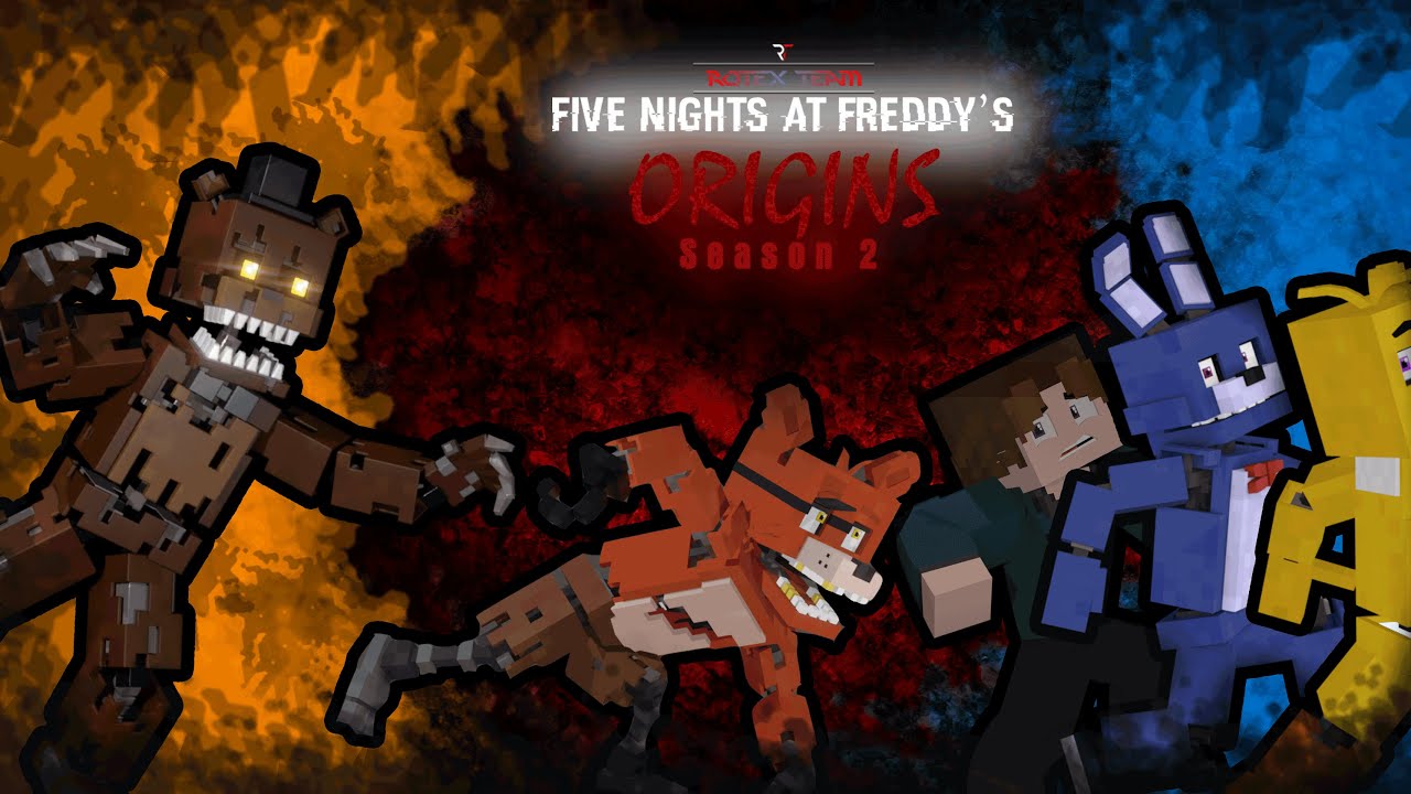 ماینکرفت فناف اوریجینز "نایتمر فردی" قسمت 3 - FNAF Origins [S2 EP3 ...