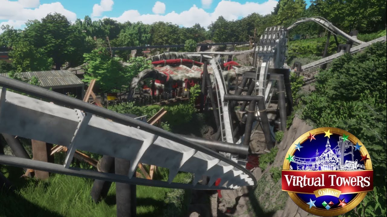 We visit Alton Towers in January (Virtually) Virtual Towers Tech Demo ...