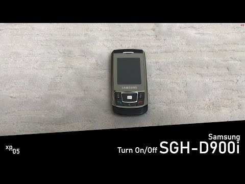 Samsung SGH-D900i On/Off