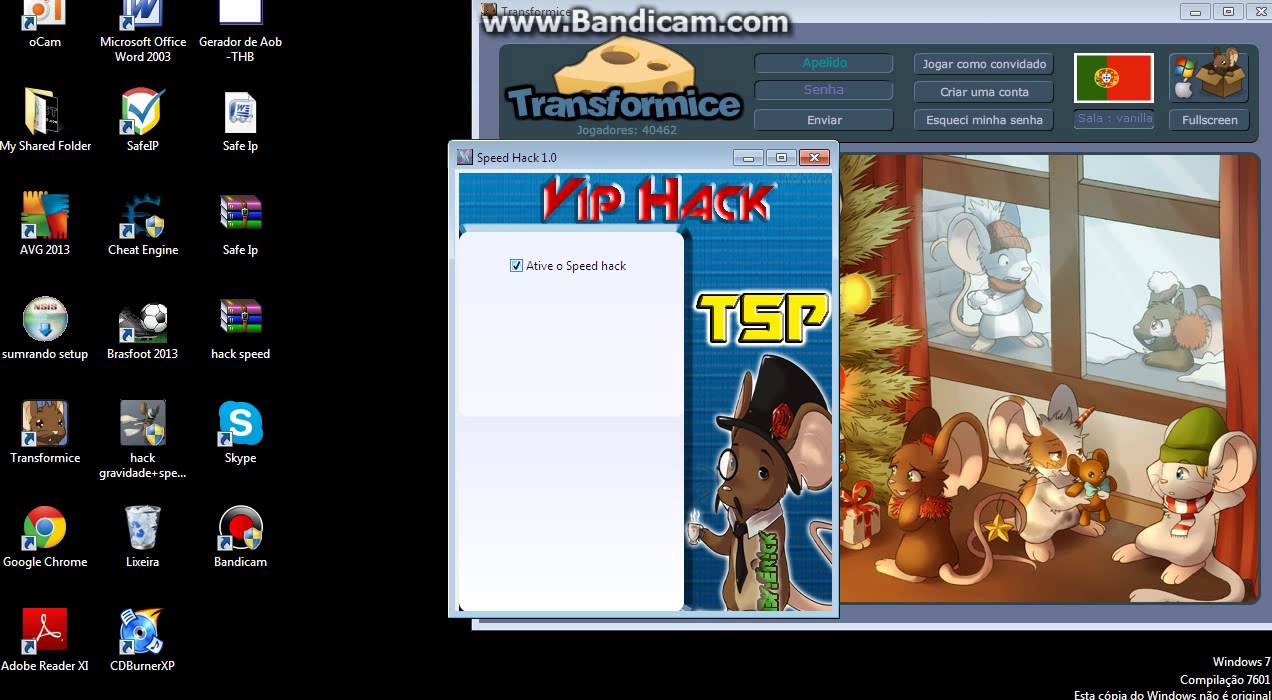 Transformice Speed hack 1.0 - YouTube