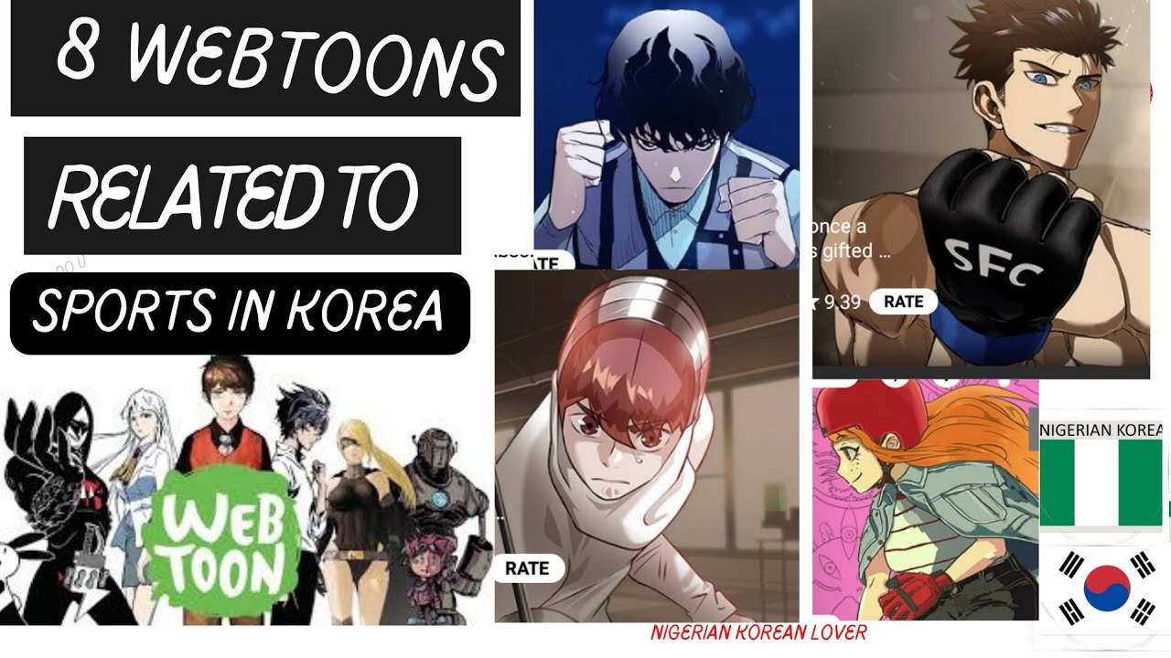 8 KOREAN SPORT WEBTOONS TO CHECK OUT #kinfluencer #webtoon # ...