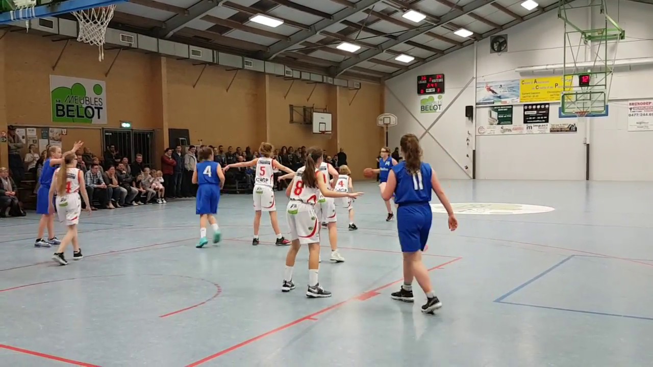 JS Soignies - BBC Brainois U14 Filles 1 (coupe du Hainaut) - YouTube
