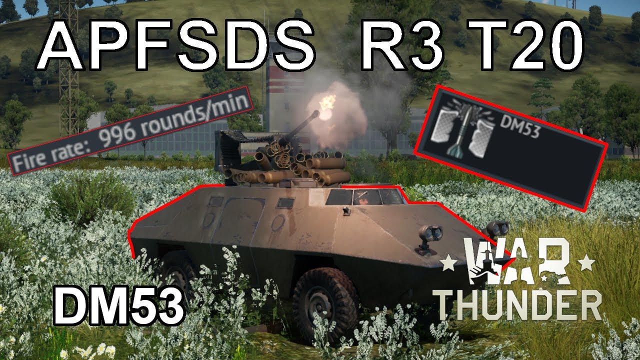 R3 T20 FA-HS with APFSDS // War Thunder User Model - YouTube