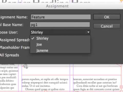 InCopy Assignment Workflow - YouTube