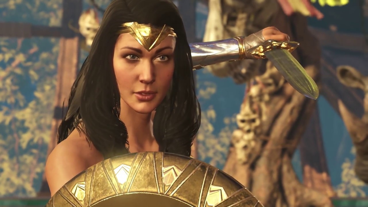 INJUSTICE 2 - GAL GADOT SKIN (WW) DIÁLOGOS ESPAÑOL LATINO - YouTube