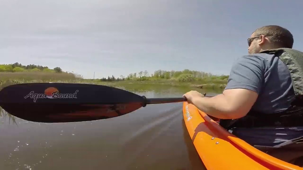Kayaking Assonet River to Stacey Creek - YouTube