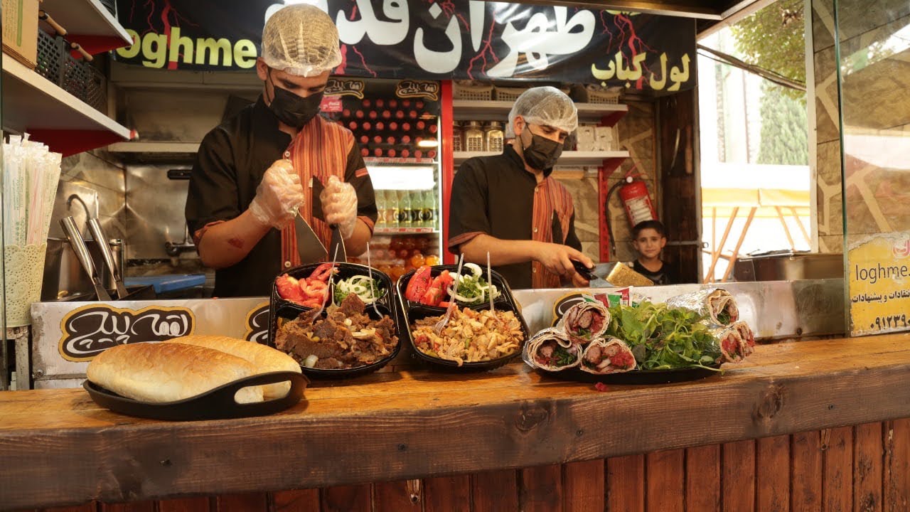 Street food ,chicken plate , beef plate , whit beef wrap - YouTube