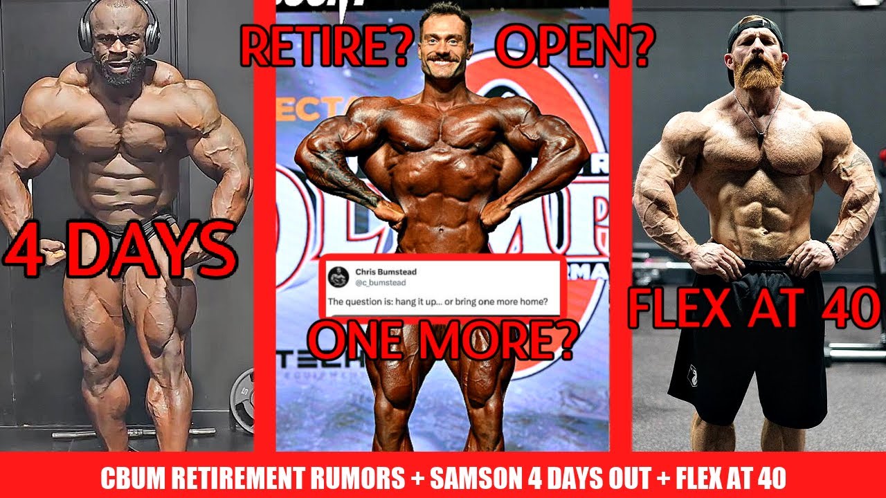 Chris Bumstead Retirement Rumors, Going to Open? + Samson 4 Days Out ...