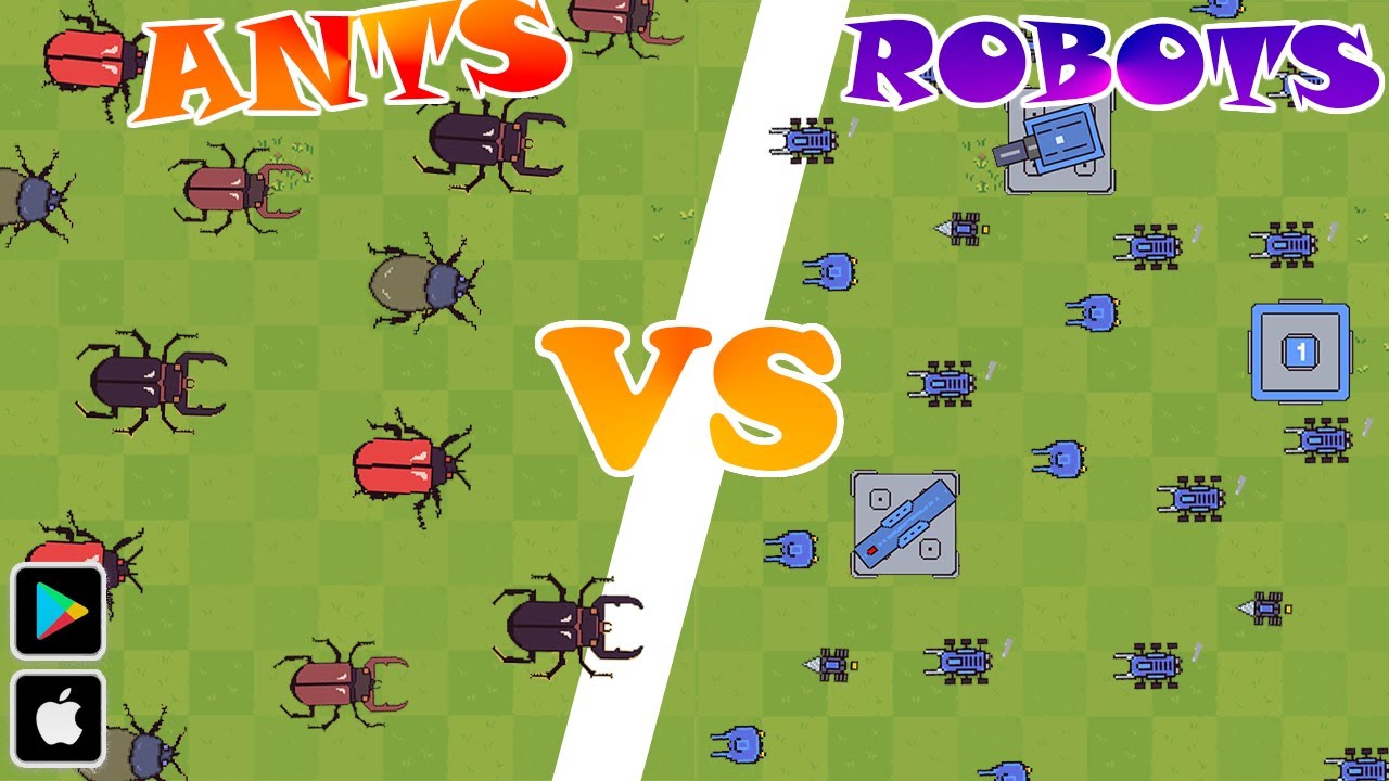 Robot Colony - Ants vs Robots - Survival (Android / IOS) - YouTube