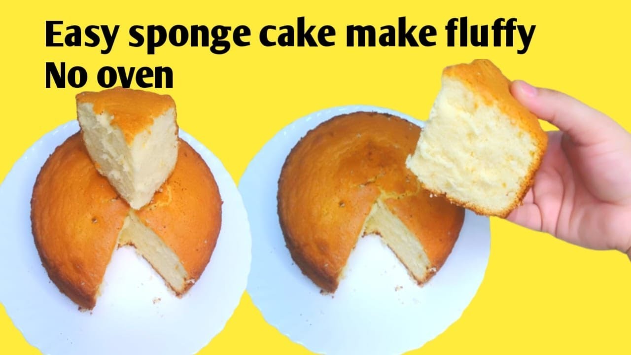 Sponge Cake In Pressure Cooker Basic Sponge Cake Recipe Vanilla Sponge Cake Without Oven