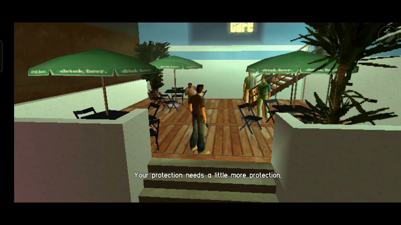 GTA vice city Android gameplay mission Bar Brawl|ma vlogs - YouTube