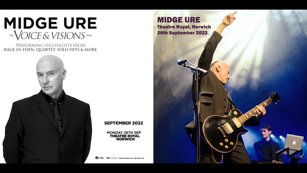 Midge Ure - Norwich 26th Sept 2022 ( Audio only ) - YouTube