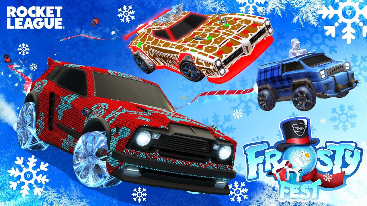 Rocket League Season 17 Frosty Fest Rewards - YouTube