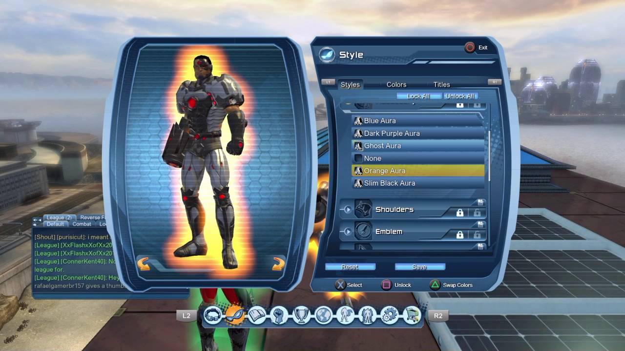 DCUO Cyborg Creation - YouTube