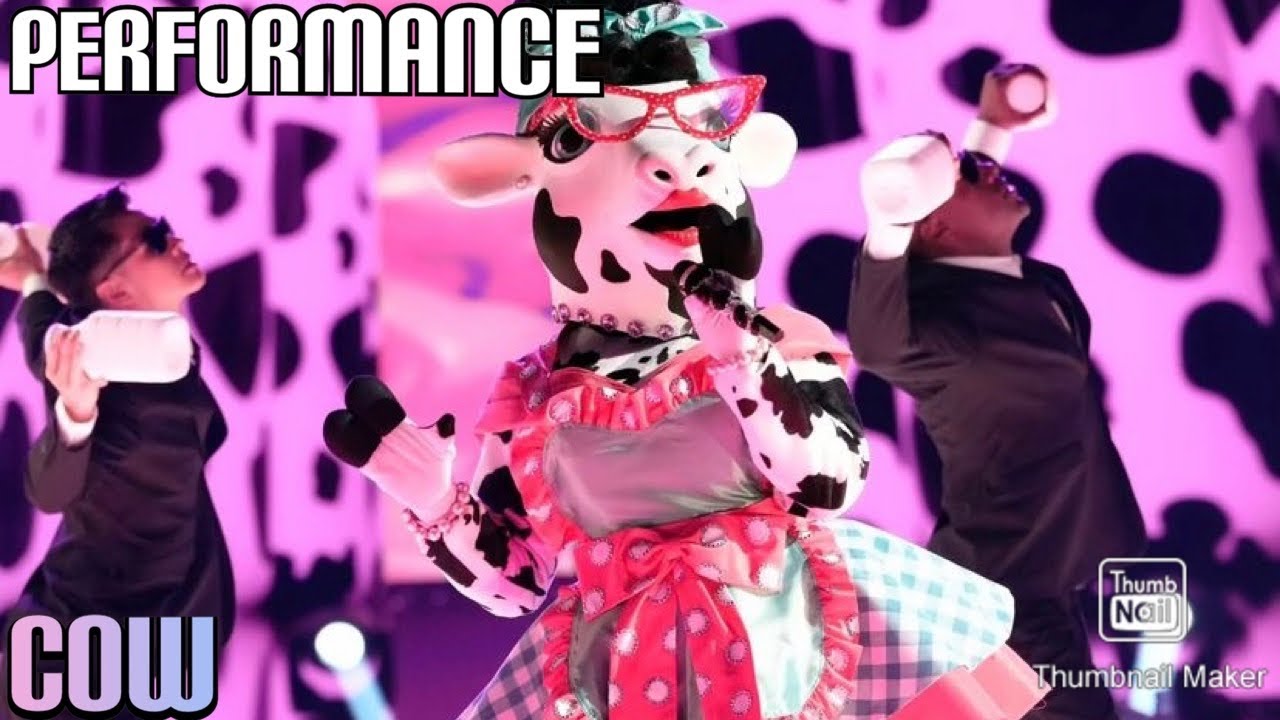Cow Performs "Bones" By Imagine Dragons | Masked Singer | S10 E1 - YouTube