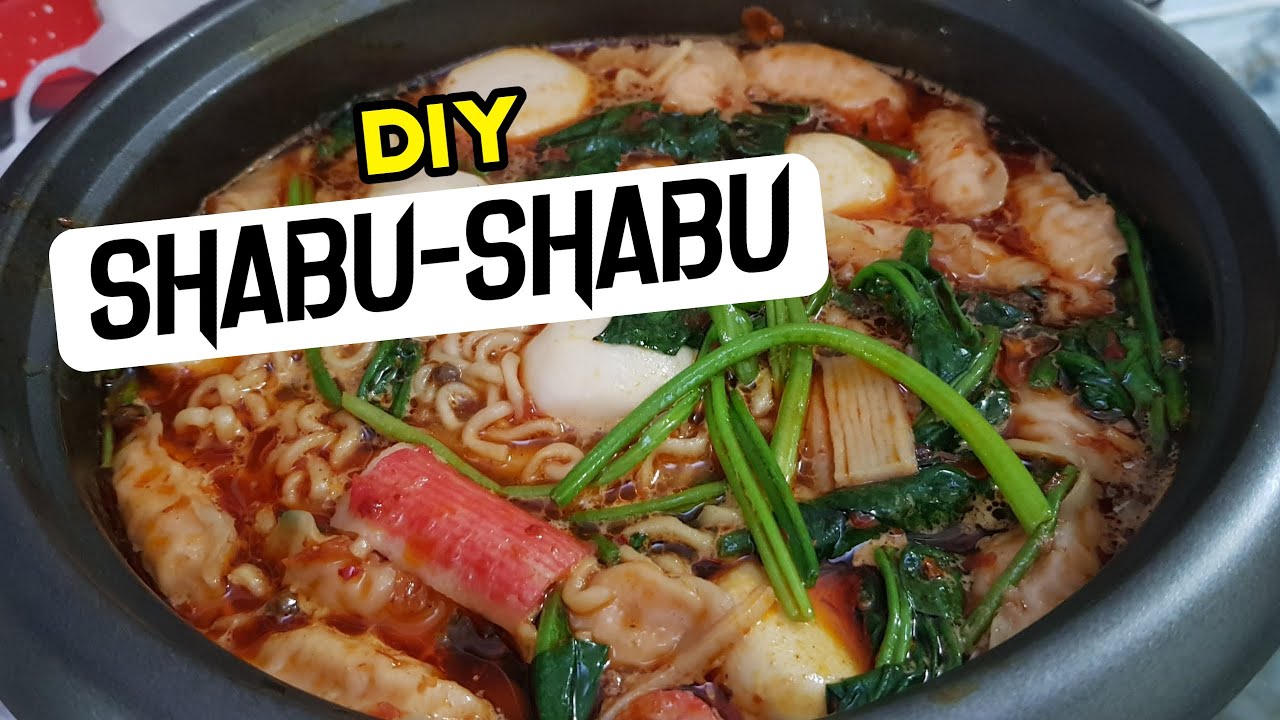 DIY Shabu Shabu in Dubai | Hotpot Mukbang at Home - YouTube