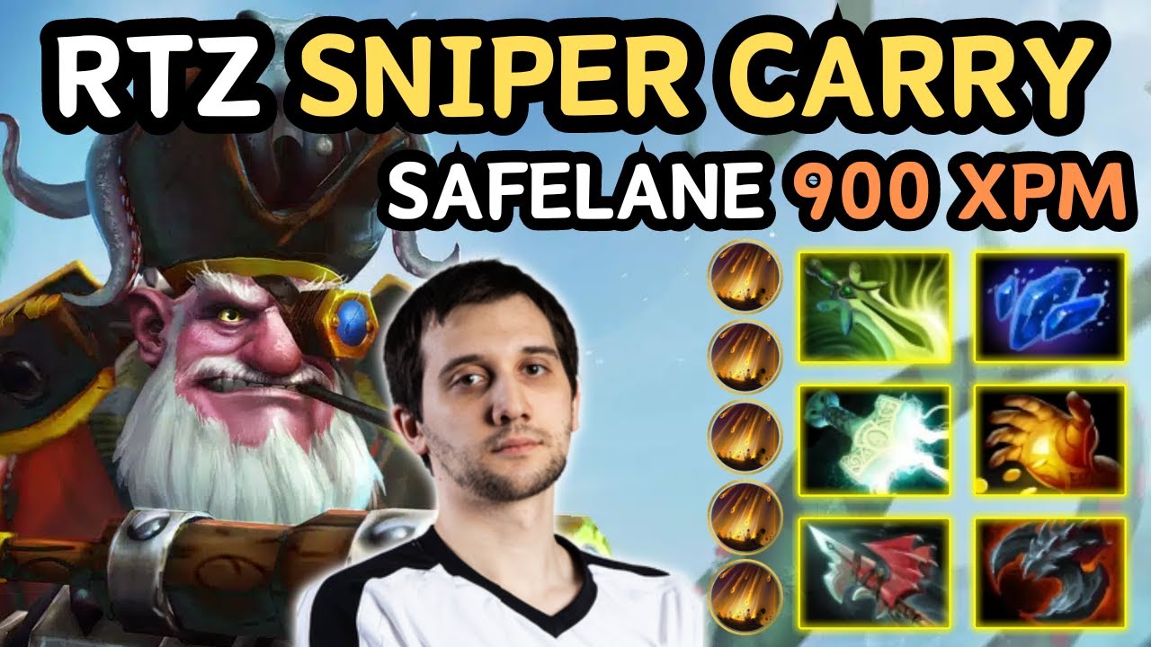 🔥 ARTEEZY SNIPER Safelane Carry Highlights 900 XPM 🔥 Insane Play From ...