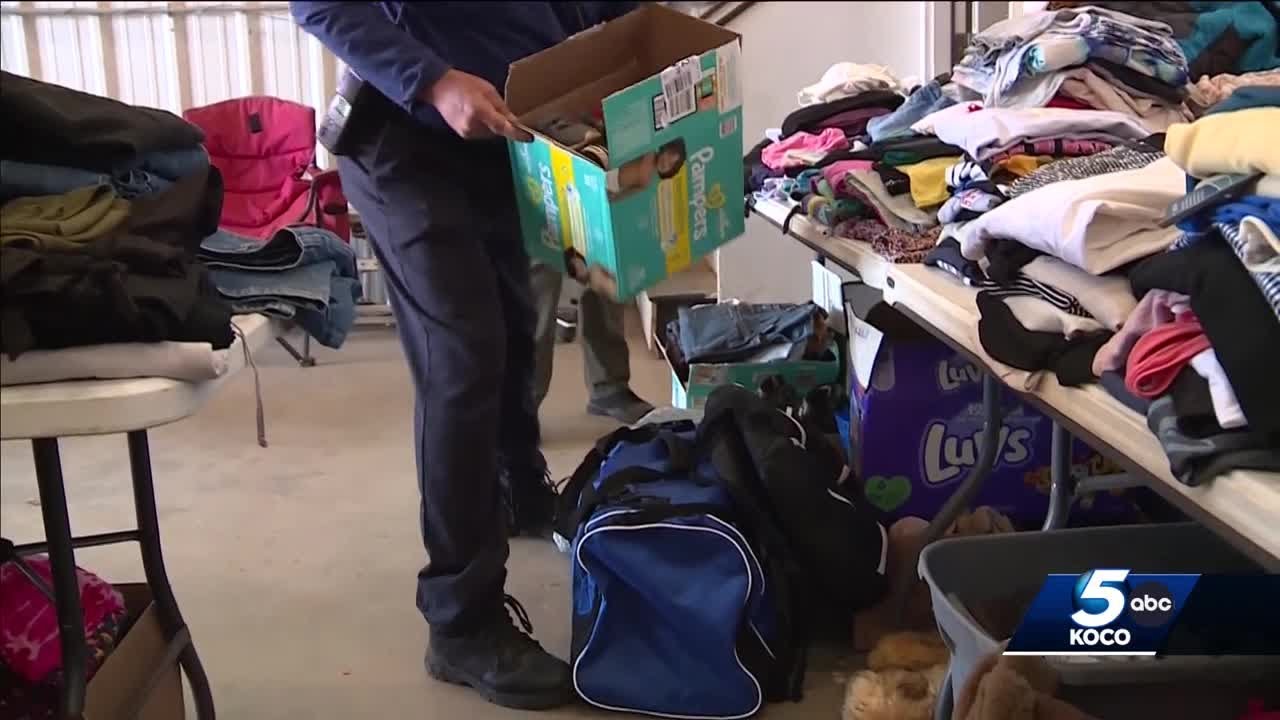 The Sooner Fire Department is filled with donations to help fire ...