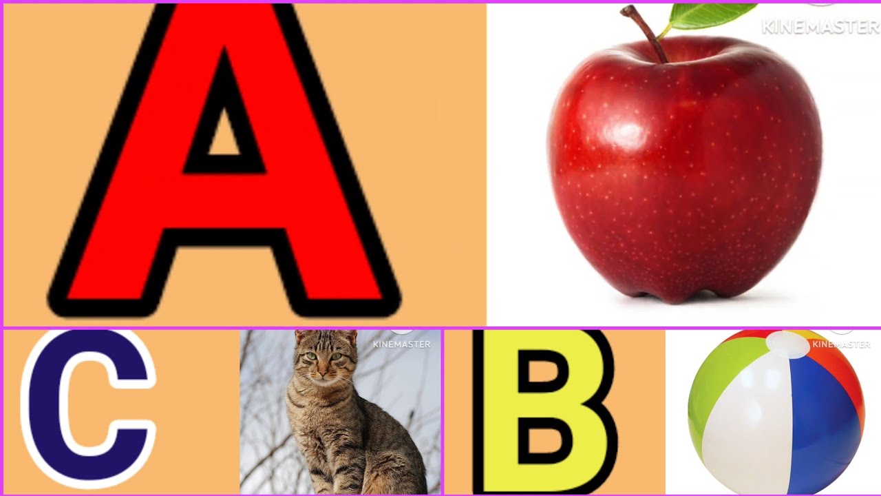 Alphabet Alphabets for kids ABCD with photo picture Alphabets ABCD ...