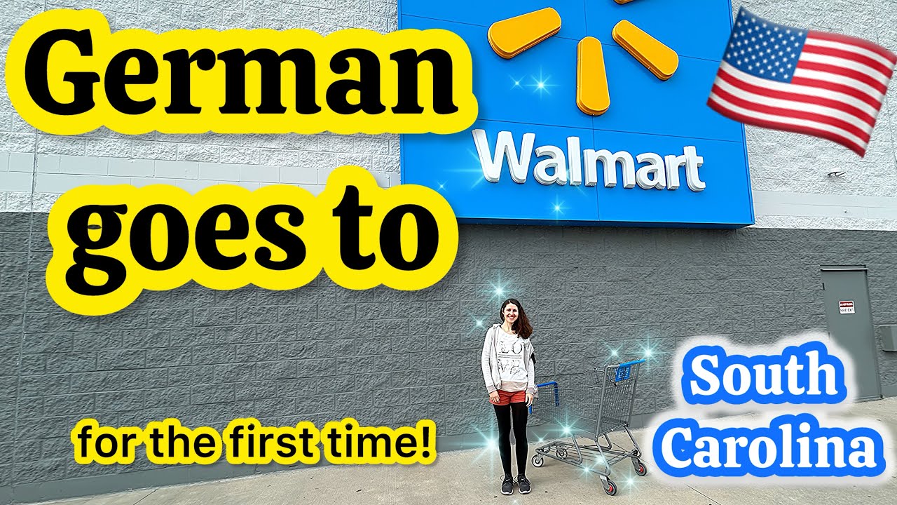GERMAN goes to WALMART for the first time! What I bought…📍South ...
