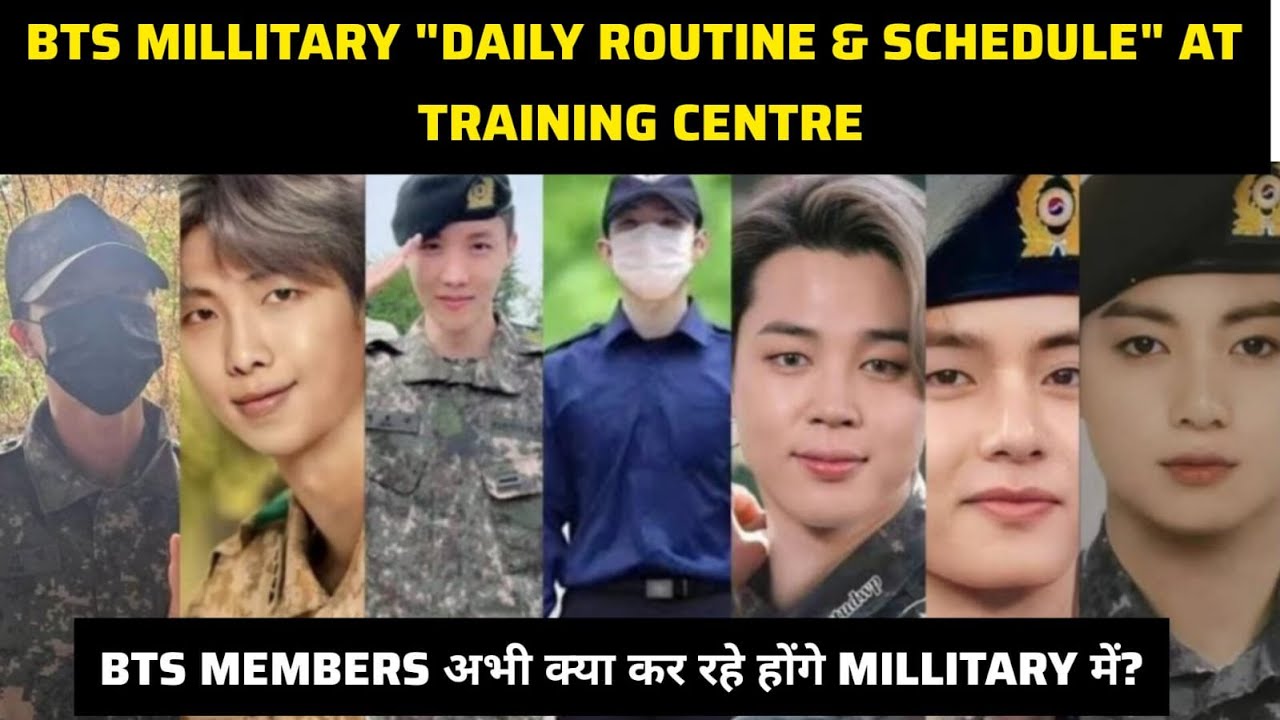 OMG!😳 BTS MILLITARY "DAILY ROUTINE & SCHEDULE" AT TRAINING CENTER#bts# ...